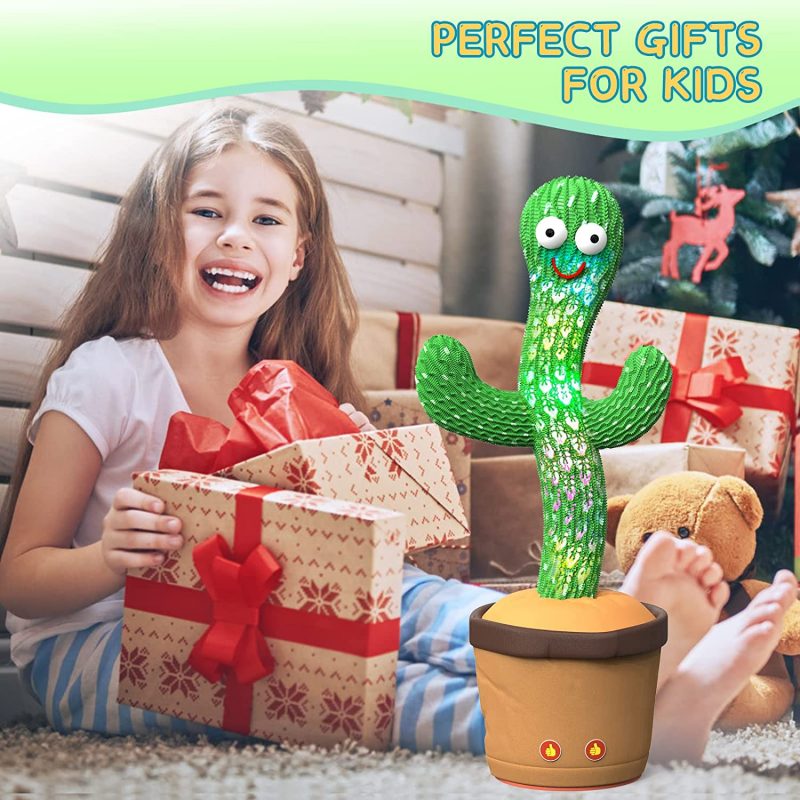 Dancing Talking Cactus Plush Toy | Dancing Cactus Talking Toy ...