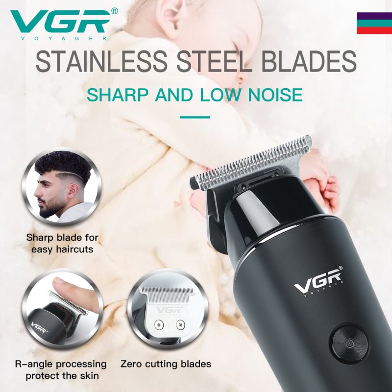 VGR Professional Hair Clippers | Cordless Rechargeable Hair Cutting ...